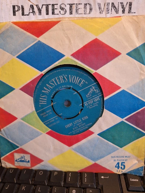 MIKE BERRY EVERY Little Kiss Joe Meek Rgm Hmv Uk Vg- 7" 45 Vinyl Record ...
