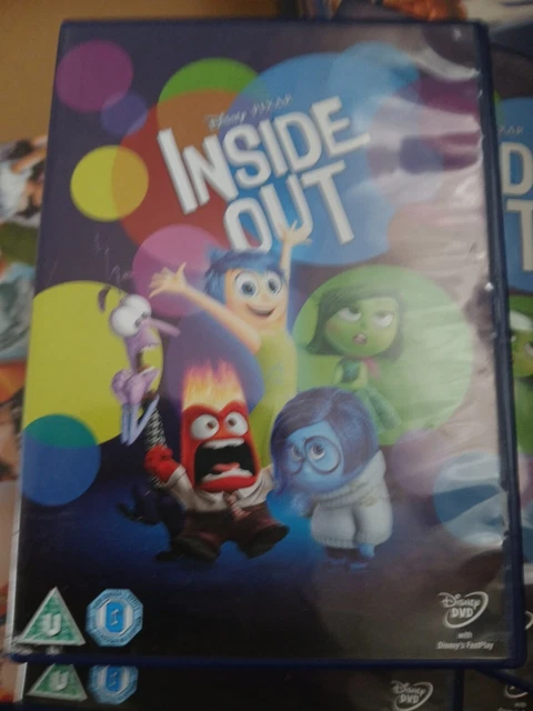 DISNEY INSIDE OUT 1 DVD Original Family Movie Film VERY GOOD CONDITION ...