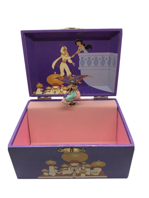 RARE SCHMID, DISNEY'S Aladdin Music Box, « Un tout nouveau monde ...
