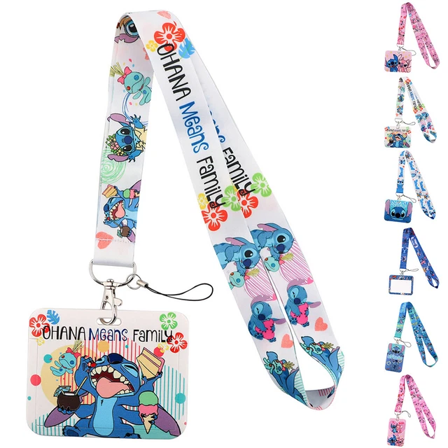 LILO & STITCH Lanyard Work School ID Card Holder Neck Strap CN £4.55 ...
