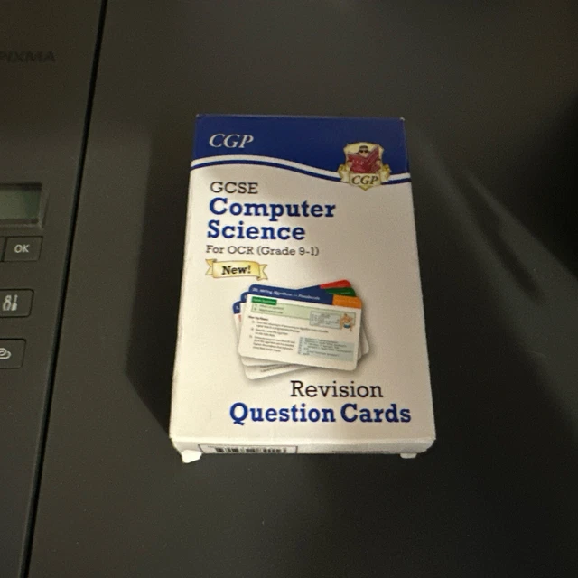 COMPUTER SCIENCE GCSE Revision Question Cards CPG $5.03 - PicClick