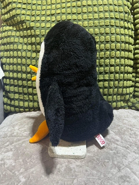 TESCO BLACK AND White Christmas Penguin Plush Soft Toy 13” £14.00 ...
