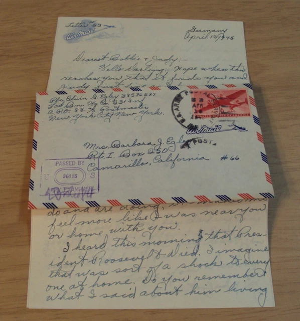 VTG 1945 WWII Soldier LETTER Sweet WORDS To WIFE President ROOSEVELT DEATH 40 00 PicClick vtg-1945-wwii-soldier-letter-sweet-words-to-wife-president-roosevelt-death-40-00-picclick
