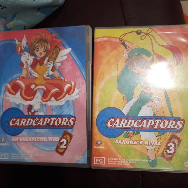 CARDCAPTORS VOL 2 & 3 DVD Japanese Anime TV Series Cartoon 2 DVD Set ...