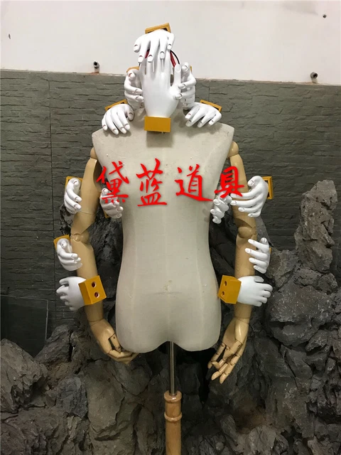 14 PZ SET completo My Hero Academia Shigaraki Tomura replica mani ...