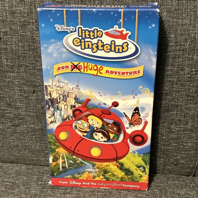 RARE! DISNEY LITTLE Einsteins Our Big Huge Adventure VHS Tape 2005 Late Release £81.33 - PicClick UK