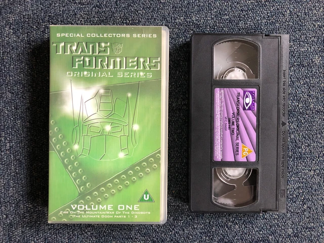 TRANSFORMERS ORIGINAL SERIES vhs, special collectors series, Vol 1,2 ...