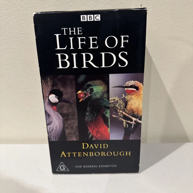 THE LIFE OF Birds Box Set 3 VHS Tapes BBC David Attenborough ABC Video ...