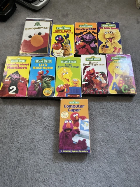 SESAME STREET VHS lot £23.70 - PicClick UK