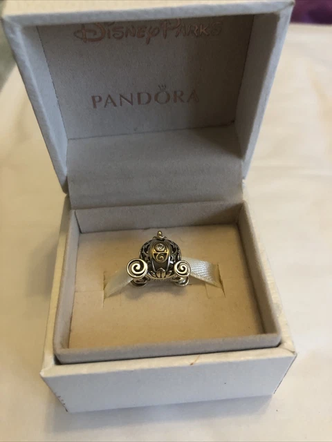 PANDORA DISNEY 100 Anniversary Cinderella Enchanted Carriage & Disney ...