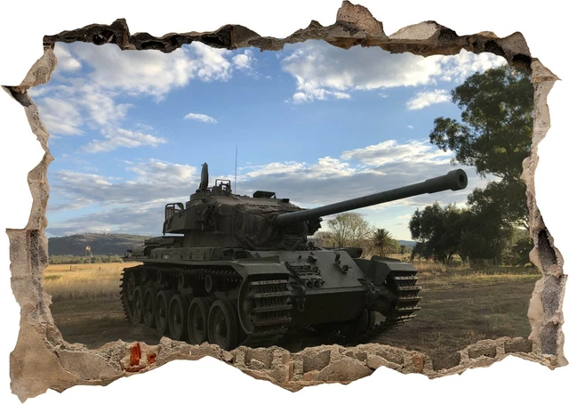 TANKS WAR ARMY Military 3D Wall Sticker Art Poster Decals Murals Room ...