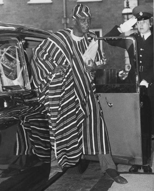 PRIME MINISTER OF Sierra Leone Milton Margai arrives at Marlboroug- Old ...