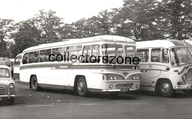 1963 SUNDERLAND OMNIBUS Co Leyland Tiger Cub bus Photo 5x3 Inch with ...
