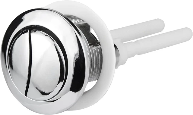 TOILET PUSH BUTTON Flush Replacement, Ancable Dual Toilet Flush Button ...