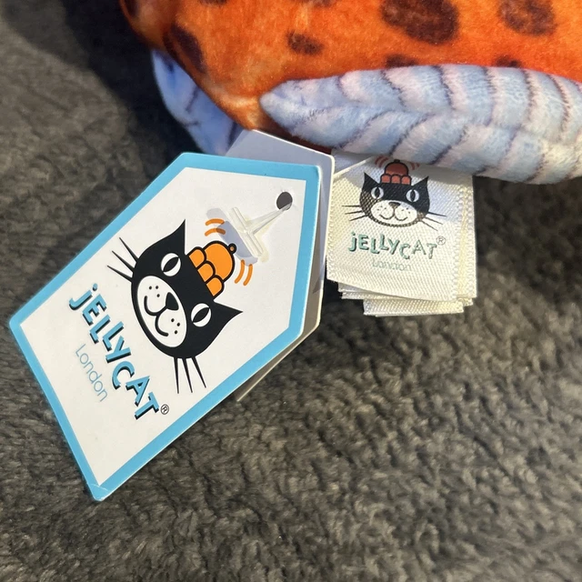 JELLYCAT FISHIFUL ORANGE Fish Brand New £37.10 - PicClick UK