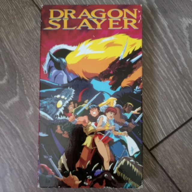 DRAGON SLAYER VHS 1997 English Dubbed Anime Urban Vision NTSC £16.15 ...
