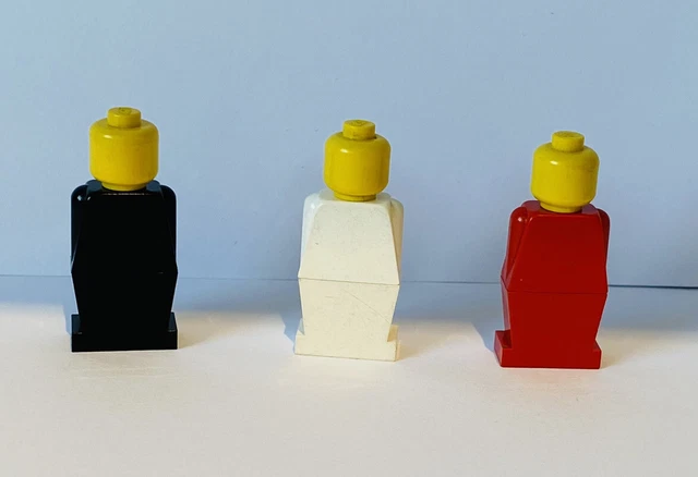 VINTAGE LEGO MINIFIGURE 1970'S No Arms No Face Armless Rigid Still ...