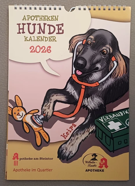 APOTHEKEN - HUNDE - Kalender 2026 EUR 15,00 - PicClick DE