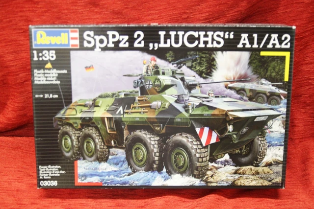 1:35 MODELLBAUSATZ REVELL 03321 SpPz 2 Luchs A1/A2 OVP EUR 24,00 ...