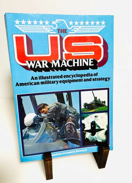 THE US WAR Machine Book 1978 Illustrated Military Encyclopedia Weapons ...