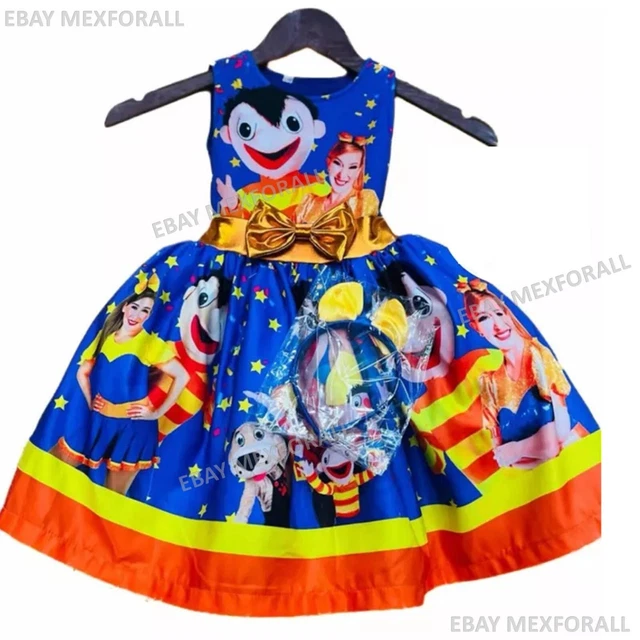 BELY Y BETO Dress Costume Child Kid Bely y Beto Disfraz Vestido ...