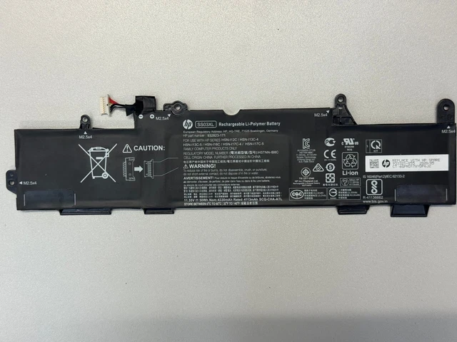 ORIGINAL HP BATTERY SS03XL EliteBook 830 G5 830 G6 840 G5 840 G6 £15.12 ...