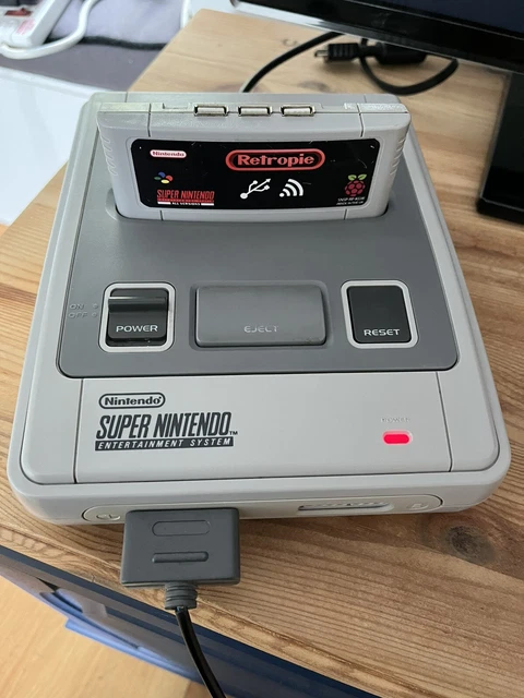 NINTENDO SNES CONSOLE conversion Retropie Raspberry Pi Arcade mod ...