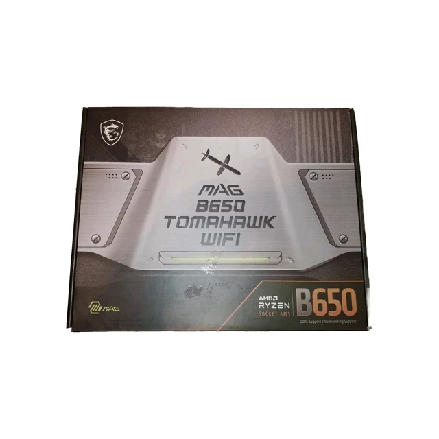 MSI MAG B650 TOMAHAWK WiFi AM5 ATX AMD Motherboard £115.00 - PicClick UK