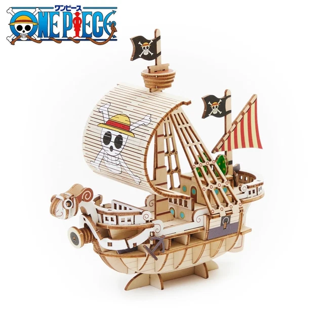 ONE PIECE GOING MERRY wooden 3D puzzle DIY kit from Japan 2026 £116.40 ...