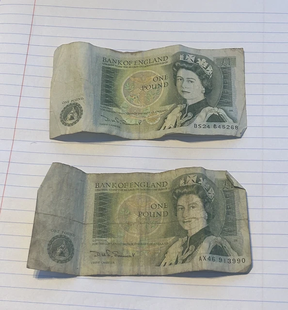 BANK OF ENGLAND 1 ONE POUND NOTE Sir Isaac Newton 1642 – 1727 £5.00 ...