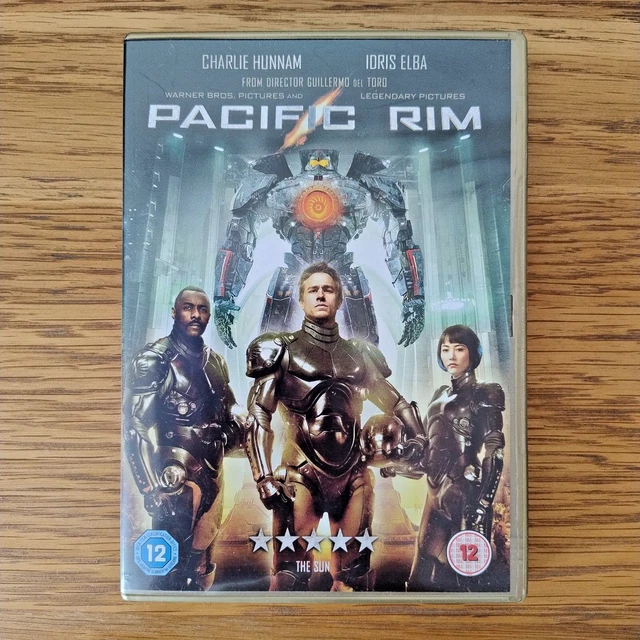 PACIFIC RIM DVD Charlie Hunnam Idris Elba Science Fiction Action Film ...