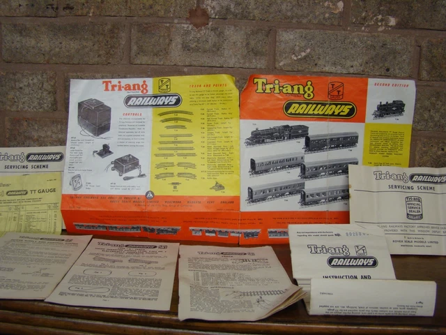 TRIANG TT GAUGE Leaflets and Instructions £9.03 - PicClick UK