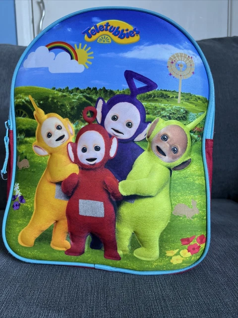 TELETUBBIES RARE 3D Raised Teletubbies Backpack £16.00 - PicClick UK