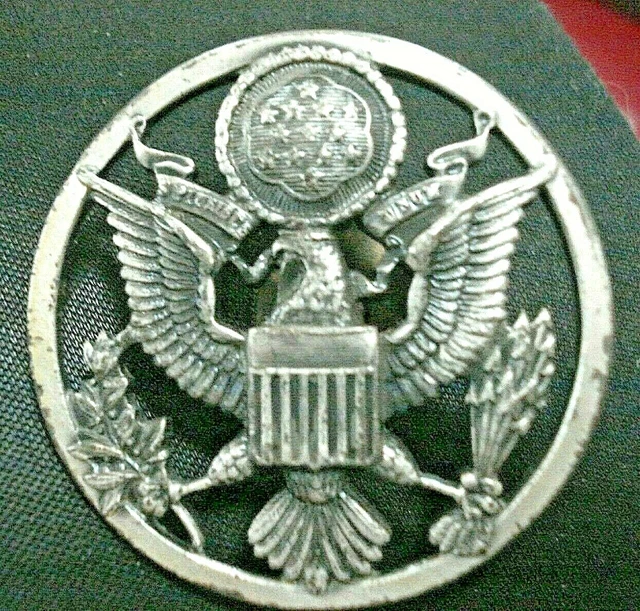 1940'S US AIR Force WWII E Pluribus Unum Eagle Crest Screw Hat Pin ...