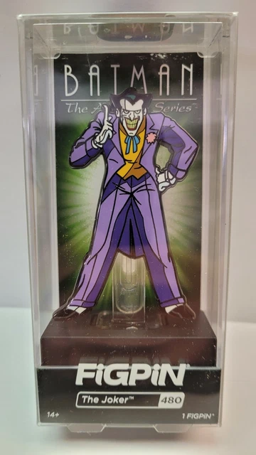 BRAND NEW! DC Batman The Animated Series: FiGPiN Enamel Pin The Joker ...