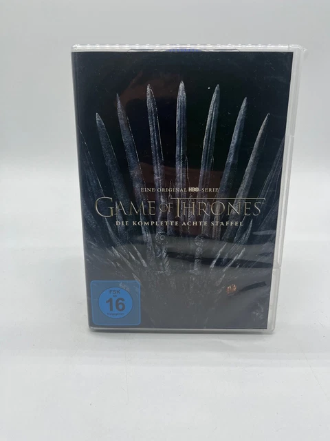 DVD GAME OF Thrones Die Komplette Achte Staffel in OVP NEU EUR 29,99 - PicClick FR