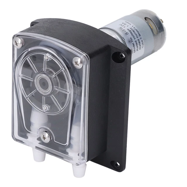 PERISTALTIC PUMP 1500ML Per Minute DC12V Liquid Dosing Pump For Washing ...