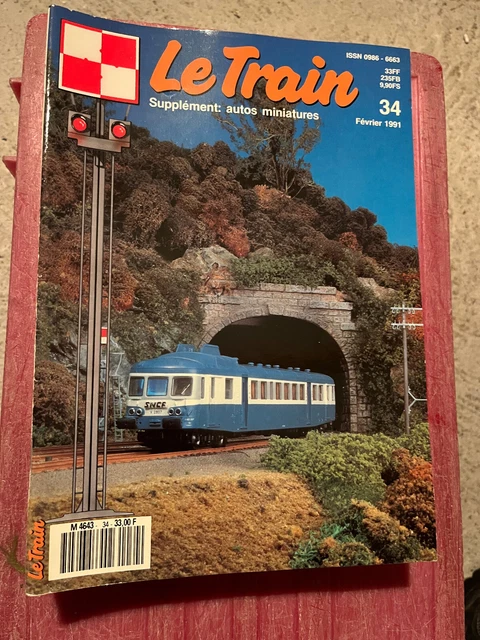 LE TRAIN N°34 revue ferroviaire/sncf EUR 3,90 - PicClick FR