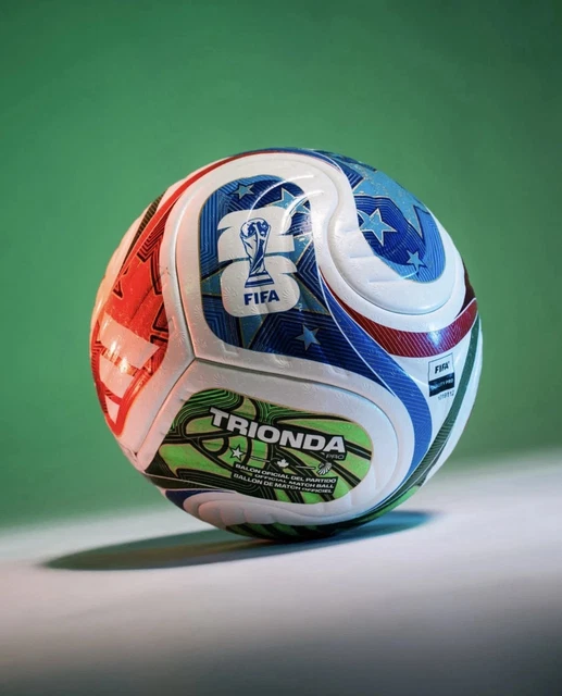 ADIDAS FIFA WORLD Cup 2026 Trionda Pro Size 5 Match Ball Soccer Ball ...