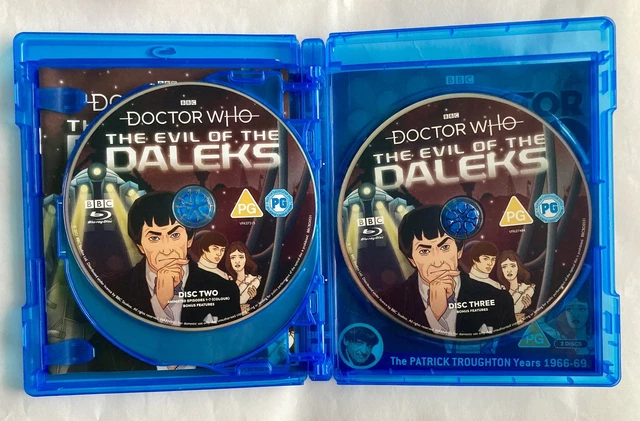 DOCTOR WHO THE Evil Of The Daleks Blu-Ray/Patrick Troughton/Jamie ...