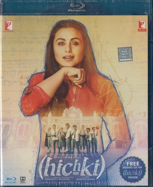 HICHKI- YRF 2 DISC SET (BLU-RAY & AUDIO CD) BOLLYWOOD DVD - Rani ...