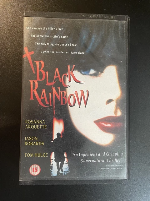BLACK RAINBOW (VHS) 1989 Big Box, Rosanna Arquette, Jason Robards Movie ...