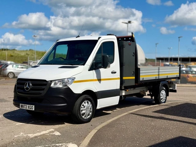MERCEDES SPRINTER TIPPER Chassis Cab Cdi 2022 23K Miles Diesel Manual ...