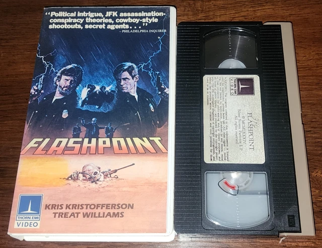 FLASHPOINT 1984 VHS RARE Thorn/Emi Video Kris Kristofferson Treat Williams £18.62 - PicClick UK