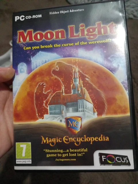 MOON LIGHT: MAGIC Encyclopedia PC CD-ROM 2009 Hidden Object Game Focus ...