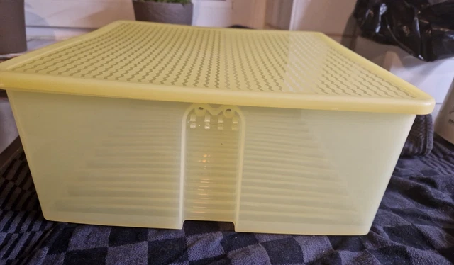 TUPPERWARE PRIMA KLIMA 8 Liter Gross Gelb*RARITÄT ...