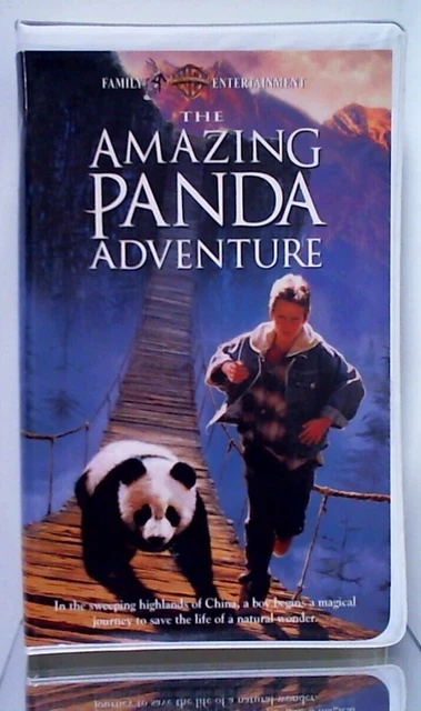 THE AMAZING PANDA Adventure VHS Stephen Lang, Ryan Slater, Yi Ding ...