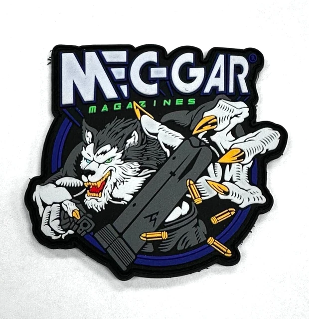 NRA SHOW 2024 Mec-Gar Magazines "Werewolf" Limited PVC Patch, Hook/Loop ...