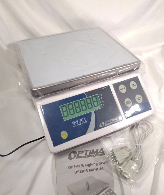 OPTIMA SCALES OPF-N15 bilanciamento digitale di precisione 15 kg/33 ...