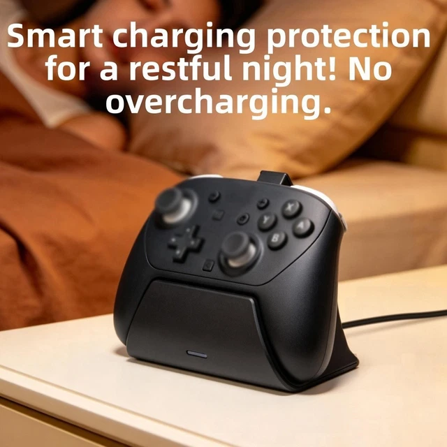FOR SWITCH 2 Pro Controller Charging Dock with Efficient Metal Contact ...